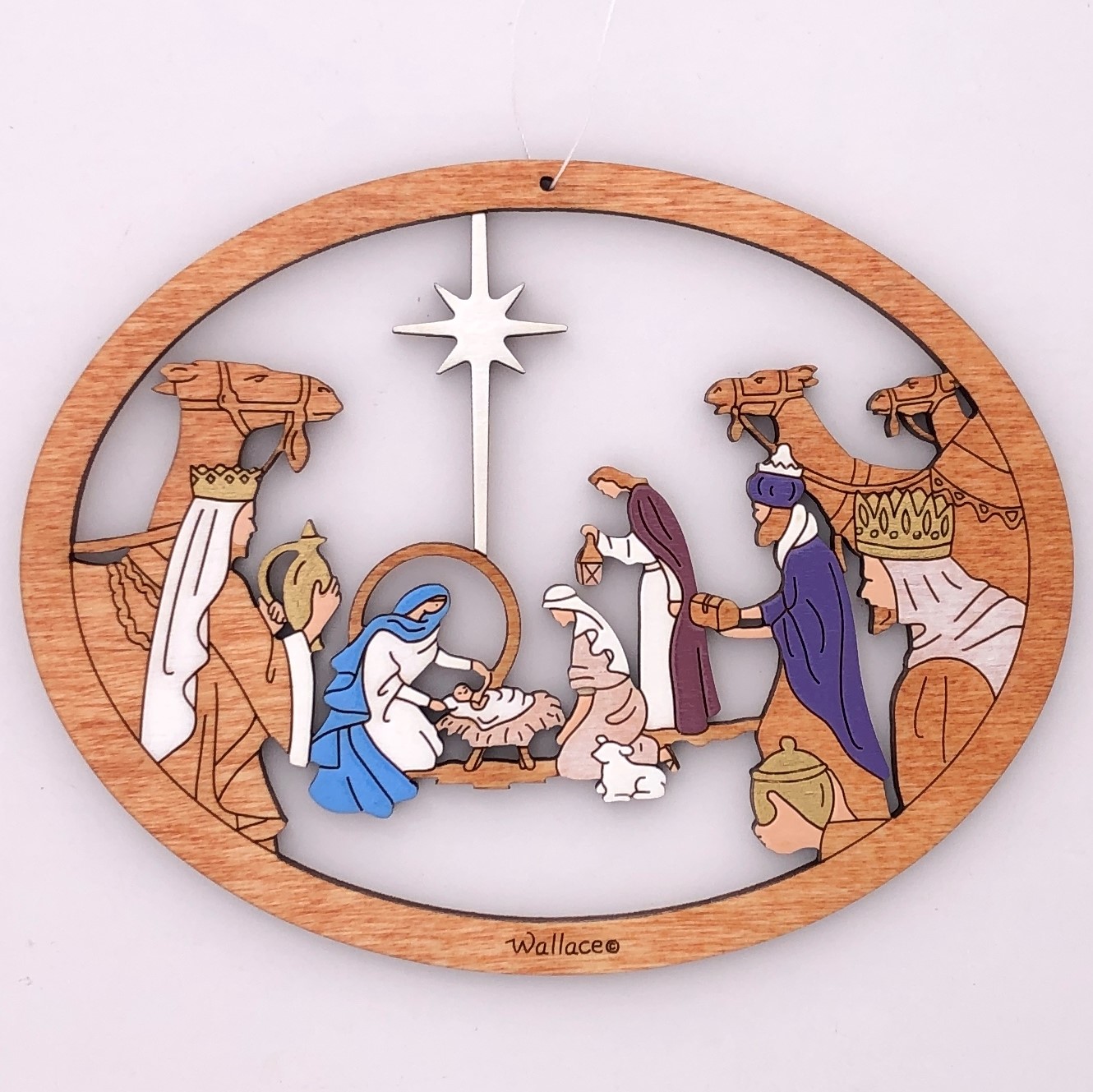 Camel Nativity Ornament - $18.95 : Wallace Wood Ornaments, Quality ...